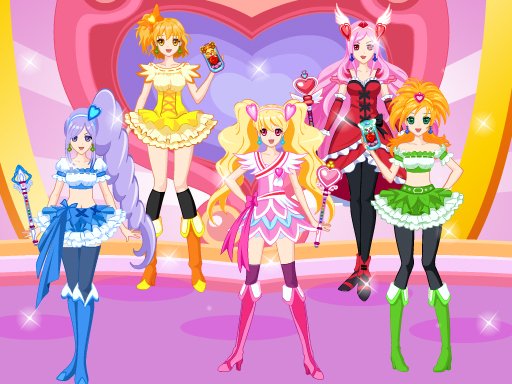 Pretty Cure 4 - Juegos web